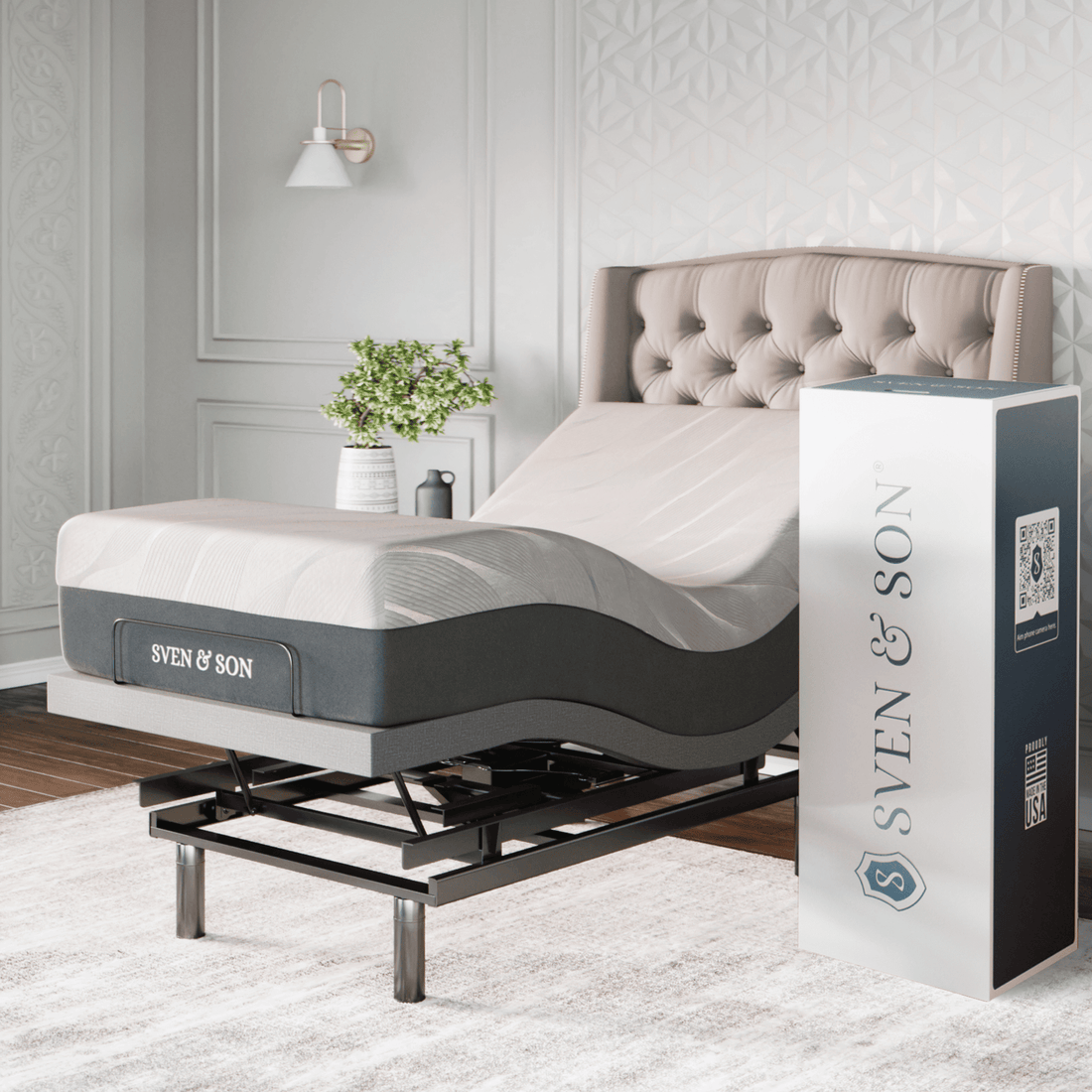 Platinum Series Adjustable Bed Base + Choice of Mattress Bundle